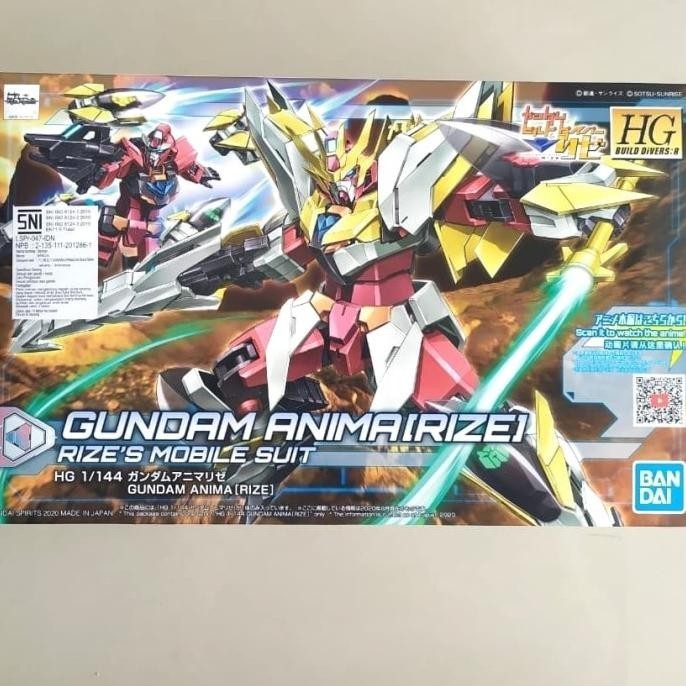 Jual Bandai HG 1/144 Gundam Anima (Rize) | Shopee Indonesia