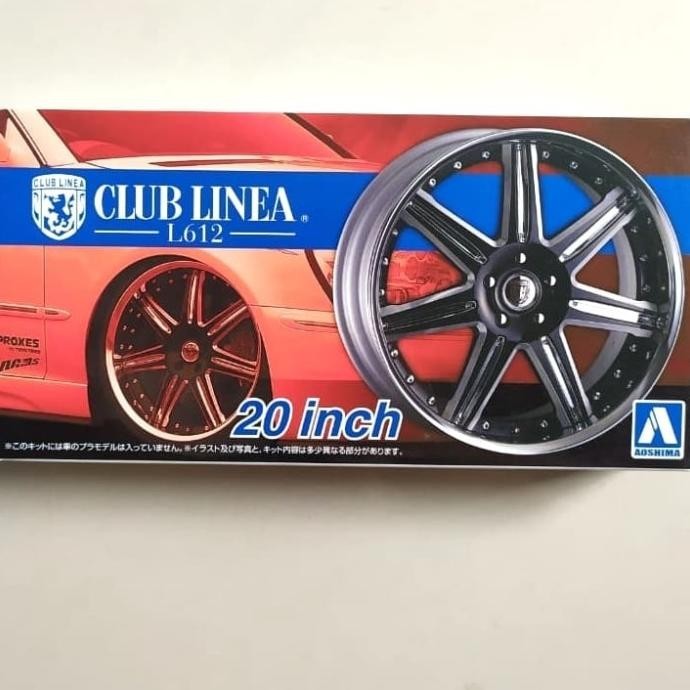 Jual Aoshima 1/24 Velg Club Linea L612 20 Inch | Shopee Indonesia