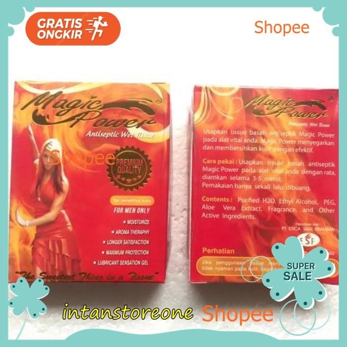 Jual ( DESSIRE ) TISSUE / TISYUE / TISU DESSIRE MAGIC POWER ANTISEPTIC PRODUK TERBAIK ...