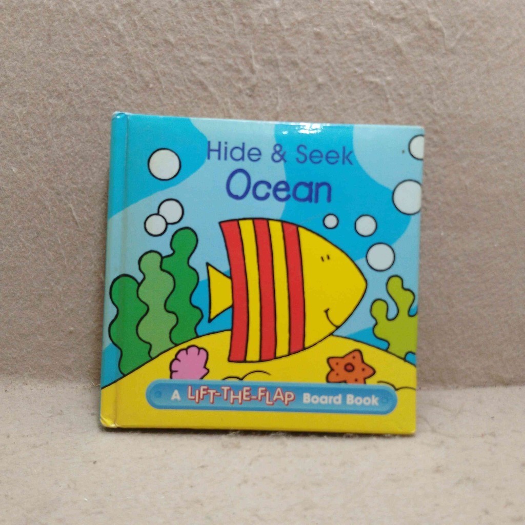 Jual Buku Anak A Lift The Flap Board Book Hide & Seek Ocean | Shopee ...