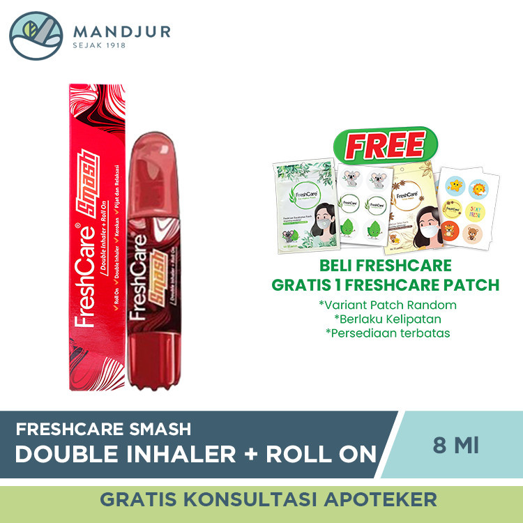 Jual Freshcare Smash Double Inhaler + Roll On - Minyak Angin ...
