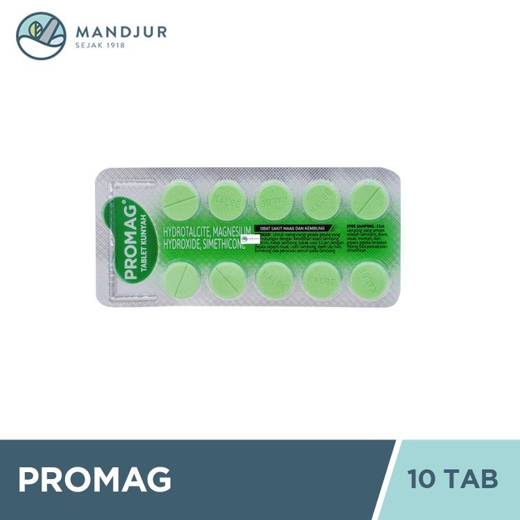 Jual Promag Tablet Strip - Obat Sakit Maag dan Asam Lambung | Shopee ...