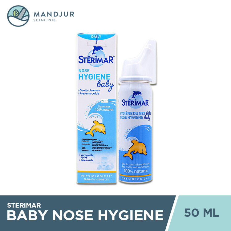 Jual Sterimar Baby Nasal Hygiene Spray 50 mL - Semprotan Hidung Bayi ...