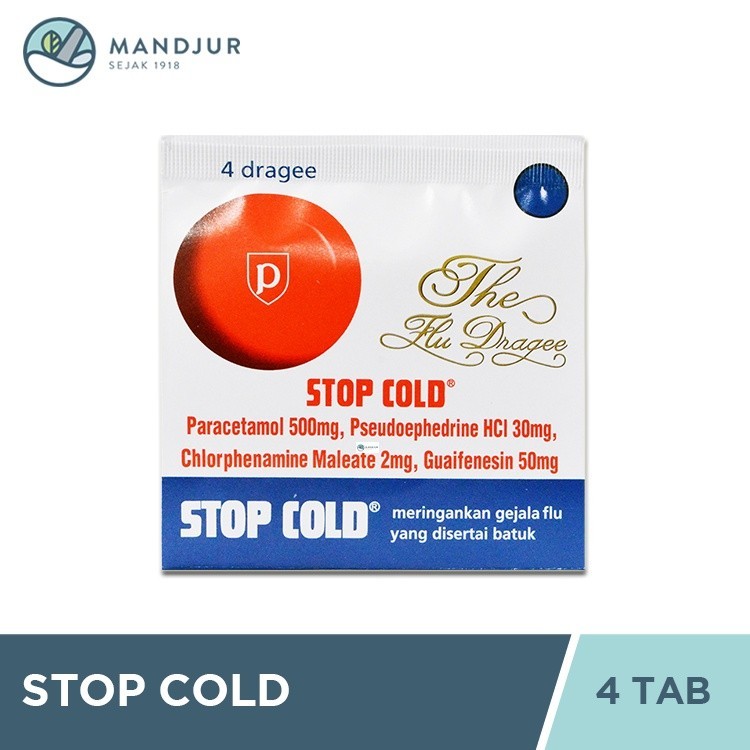 Jual Stop Cold Strip 4 Tablet - Obat Flu dan Batuk | Shopee Indonesia