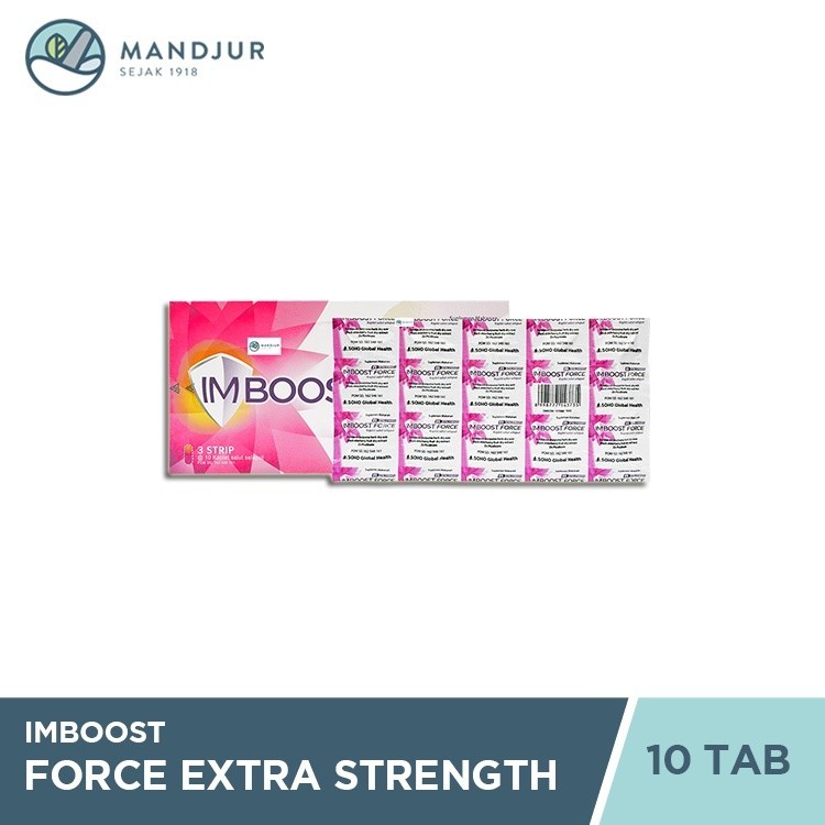 Jual Imboost Force Extra Strength Strip 10 Kaplet - Penambah Imun Tubuh ...