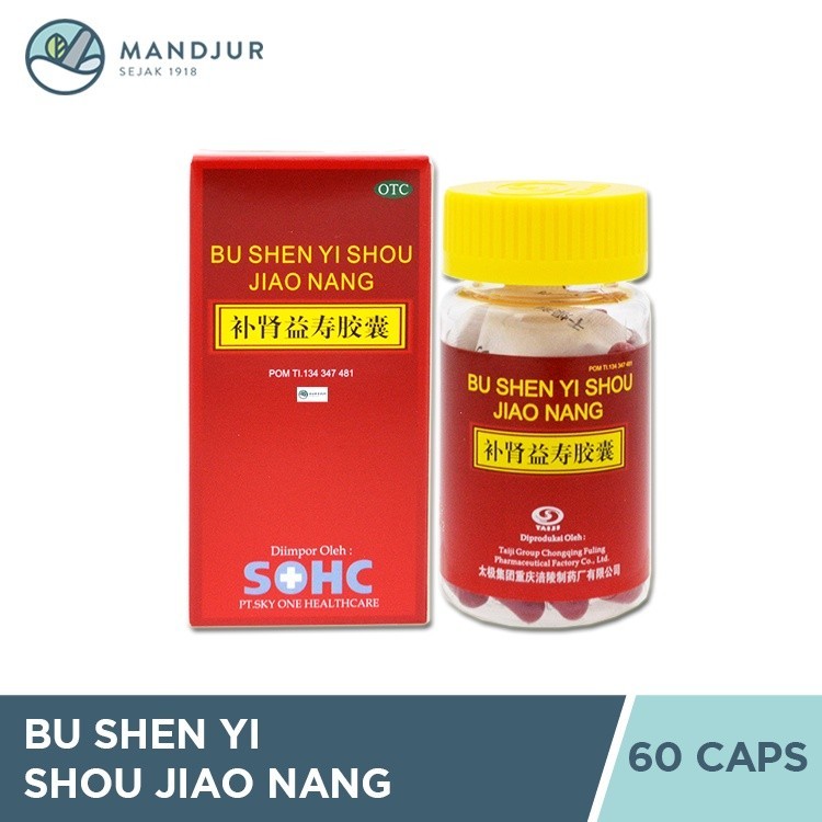 Jual Bu Shen Yi Shou Jiao Nang - Obat Kesehatan Ginjal, Penderita ...