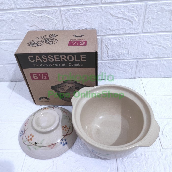 Jual Panci Sapo Tanah Mangkok Sapo Coklat Clay Pot Casserole Tim Ayam Obat | Shopee Indonesia