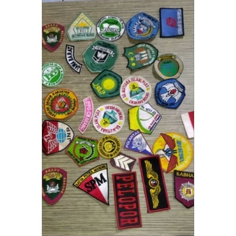 Jual EMBLEM BORDIR DIGITAL CUSTOM | Shopee Indonesia