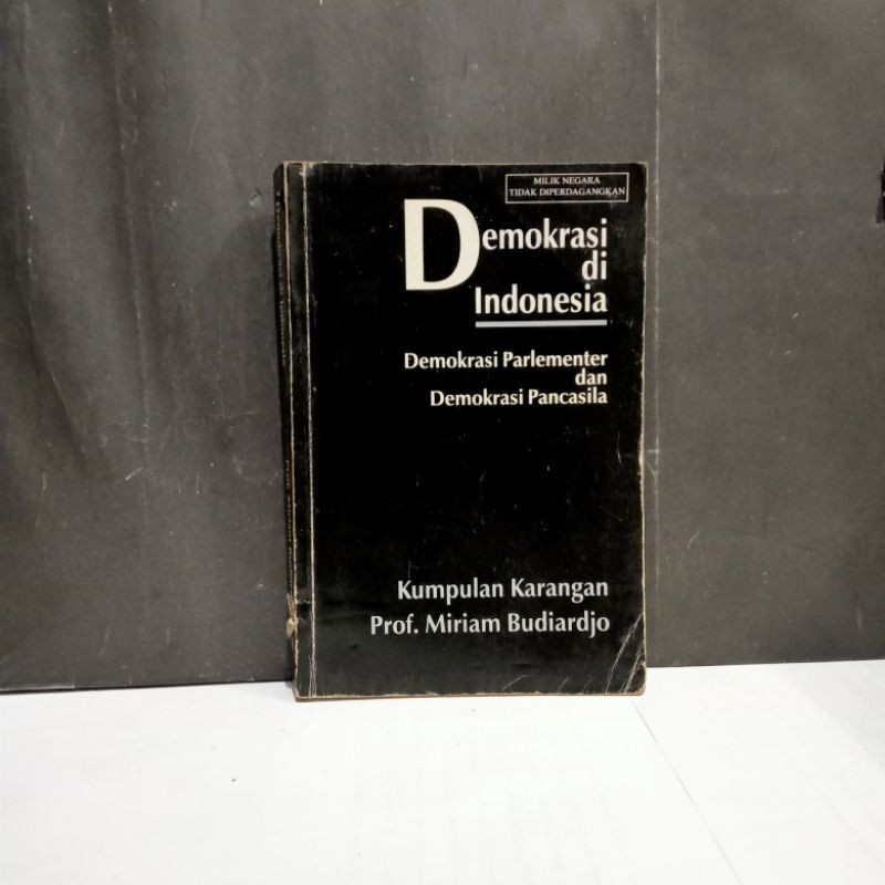 Jual Buku Demokrasi Di Indonesia - Prof. Miriam Budiardjo | Shopee Indonesia