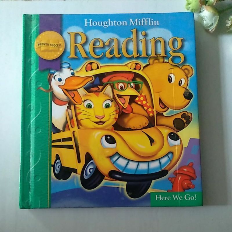Jual buku Houghton Mifflin Reading Here We Go preloved | Shopee Indonesia