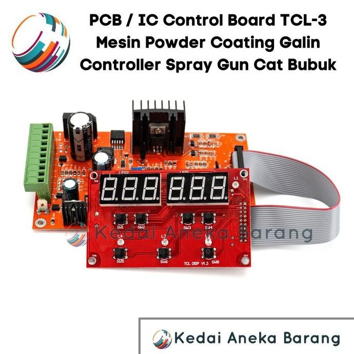 Jual PCB TCL-3 IC Control Board Controller Mesin Powder Coating Display | Shopee Indonesia