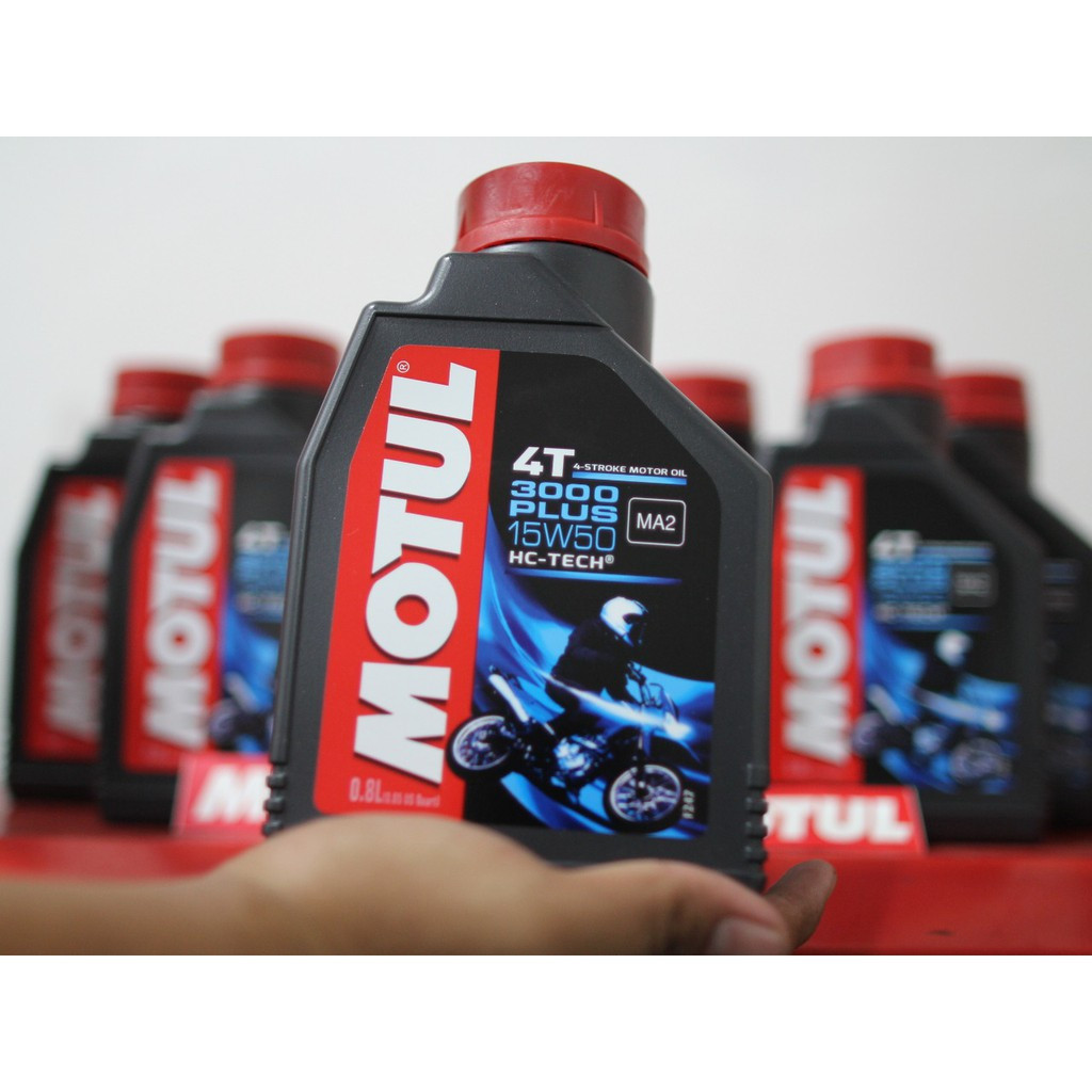 Jual Oli Motor MOTUL 3000 PLUS 4T 15W50 20X0.8L | Shopee Indonesia