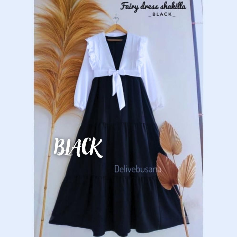 Jual Gamis Remaja Terbaru Dress Muslim Rompi Putih Polos Baju Muslim ...
