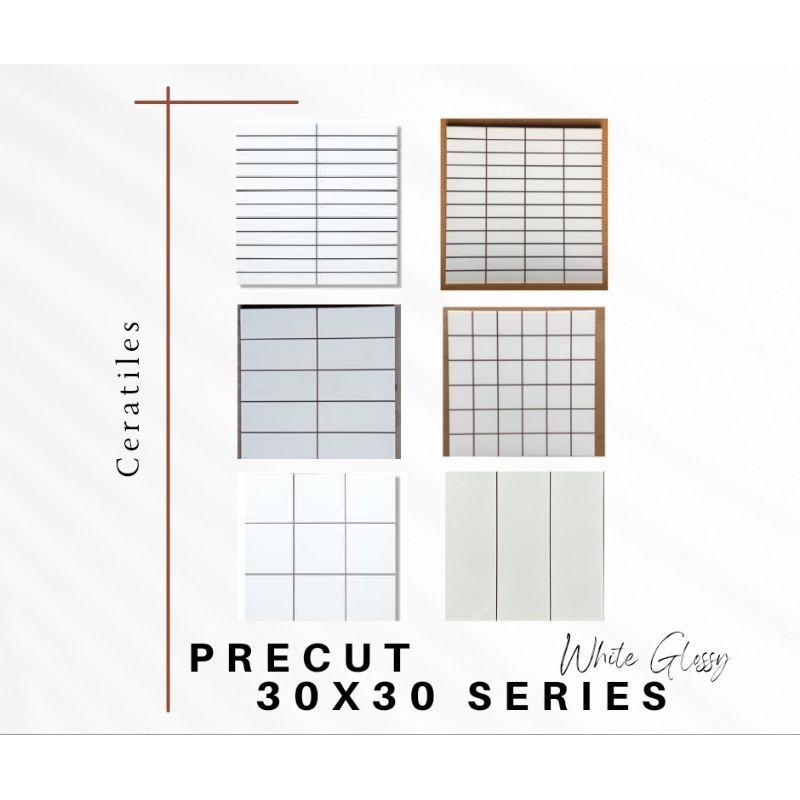 Jual Ellagress Mosaik keramik Lantai Precut Nat Palsu ukuran 30x30 ...