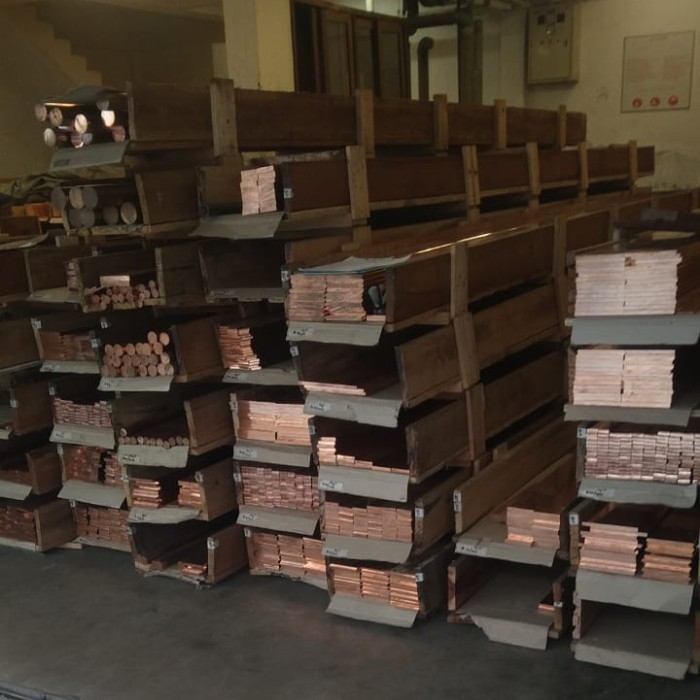 Jual Plat Tembaga 10mm x 250mm x 1000mm Busbar Tembaga copper plate ...