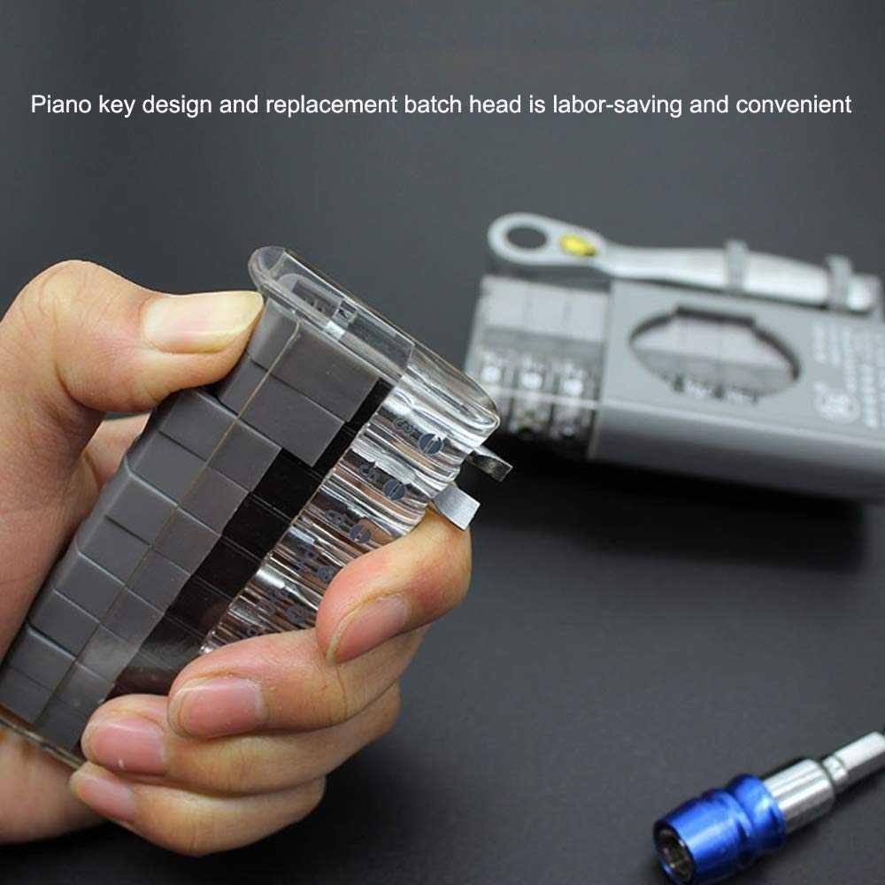 Jual Fukuoka Set Obeng Reparasi Multi Angle Ratchet Screwdriver - Kit ...