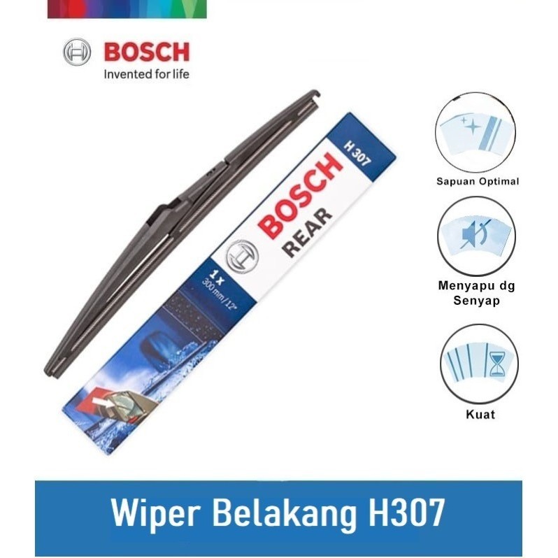 Jual BOSCH REAR WIPER KACA BELAKANG MOBIL ROCK LOCK 2 12 " H307 - 1 BUAH | Shopee Indonesia