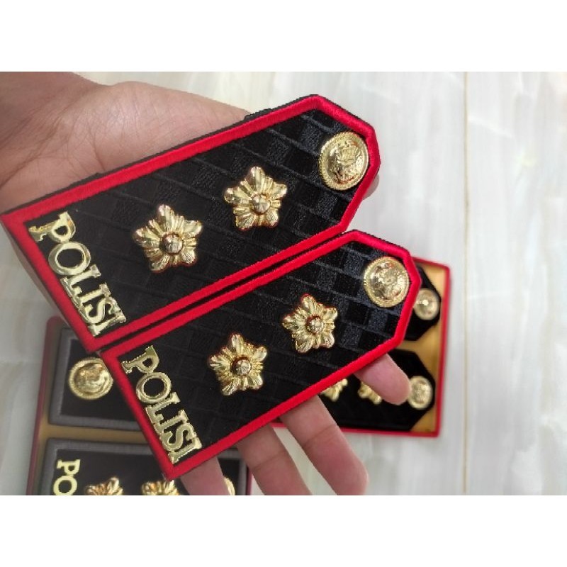 Jual PANGKAT AKBP PDU LIST MERAH DAN LIST HITAM | Shopee Indonesia