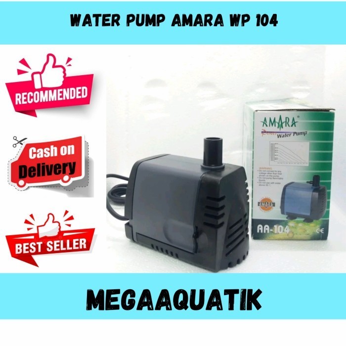 Jual Pompa Celup Aquarium Kolam Amara 104 Water Pump Amara 104 Hidroponik | Shopee Indonesia
