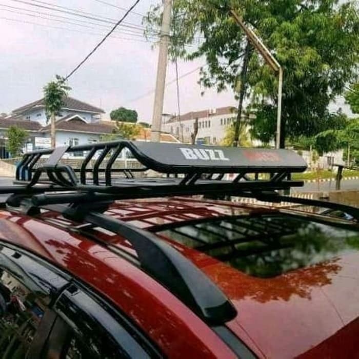 Jual RAK BAGASI ATAS MOBIL BRV + CROSS BAR MEREK BUZZ RACK | Shopee ...