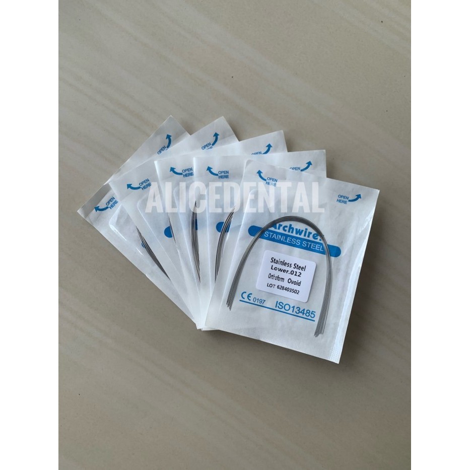 Jual KAWAT GIGI ORTHO BEHEL SS DENTAL WIRE STAINLESS STEEL ORTHODONTIC ...