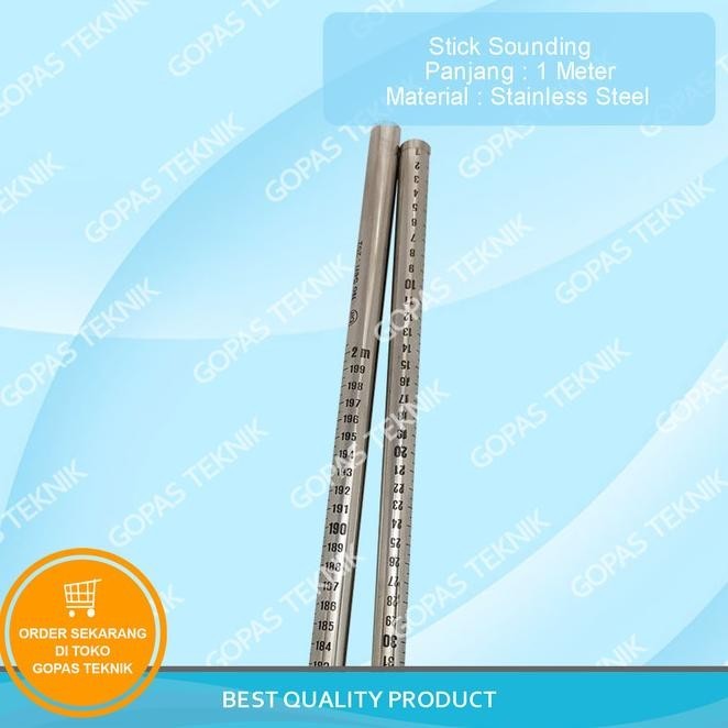 Jual Stick Sounding Stainless Steel 1 Meter, Deep Stick 1 Meter ...