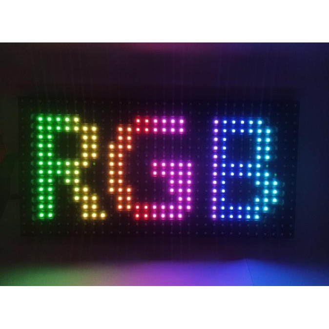 Jual Kekinian - Panel Modul LED P10 RGB Fulloutdoor Scan 1/8 FULL COLOR ...
