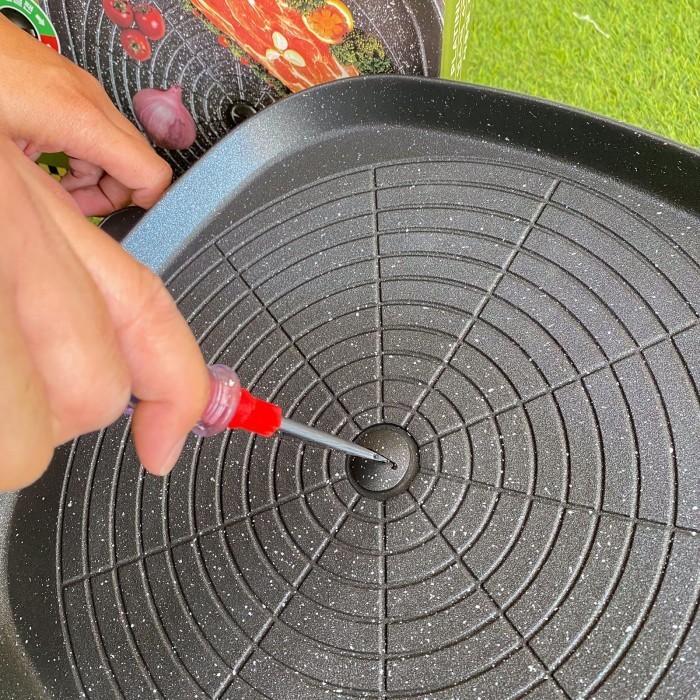 Jual Grill Pan 32cm Panci Persegi Korean BBQ | Shopee Indonesia