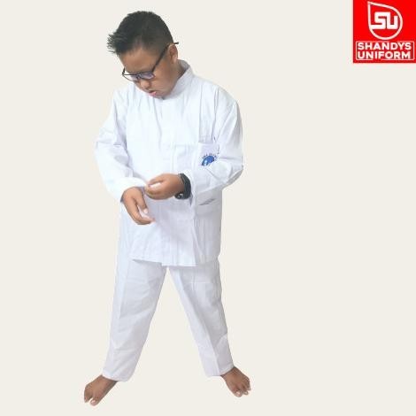 Jual Baju Seragam Sekolah Sma Al-Azhar Model Baju Muslim Putra | Shopee ...
