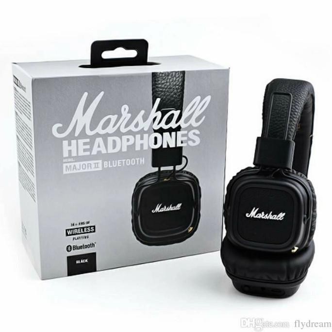 Jual Headset Marshall Major II Bluetooth BT Headphone Marshall Major ...