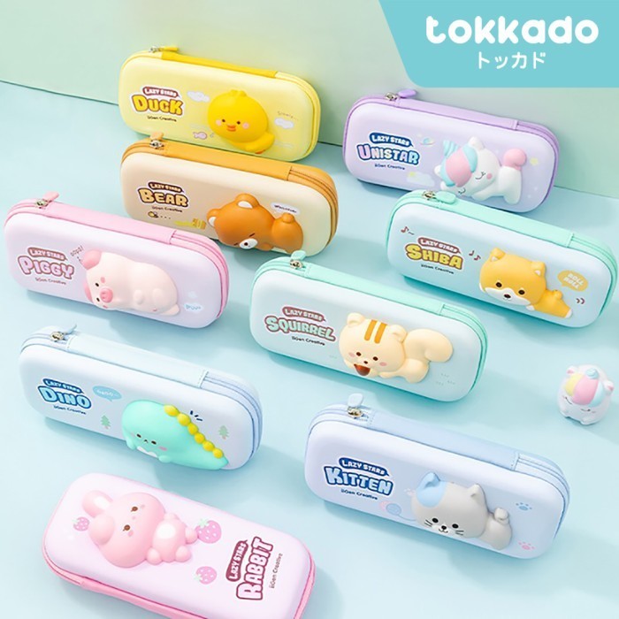 Jual Tokkado Fuwa Squishy Pencil Case Kotak Pensil Besar Anak Sekolah ...