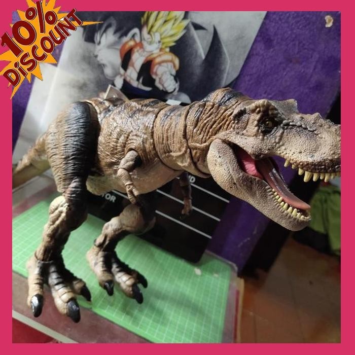 Jual [R28] JURASSIC WORLD HAMMOND COLLECTION T REX TYRANNOSAURUS ...