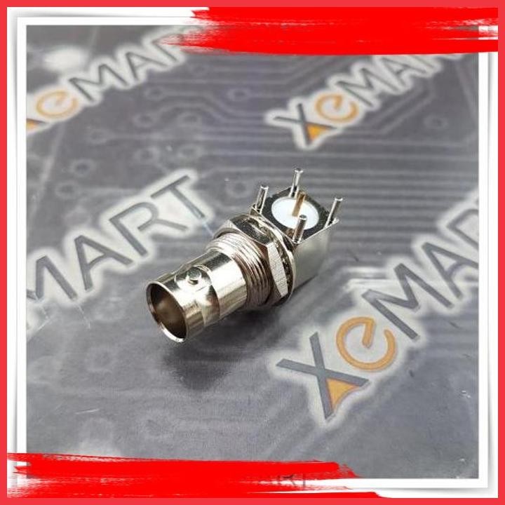 Jual (BK LOT) CONNECTOR BNC KWE JACK FEMALE KONEKTOR 90 DEGREE PCB ...