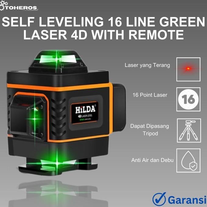 Jual Masih Ada! Mesin Laser Level Auto Siku Bangunan 16 Line Canggih ...