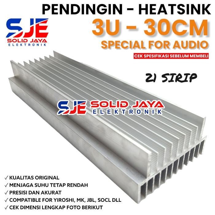 Jual PENDINGIN HEATSINK 3U 30CM MK YIROSHI JBL SOCL HEATSRINK 3 U 30 CM | Shopee Indonesia