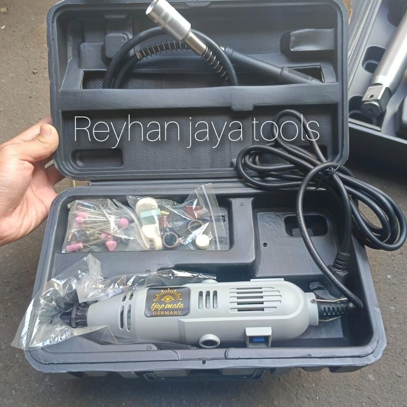 Jual Mesin bor tunner set electric mini die grinder set mesin tuner ...