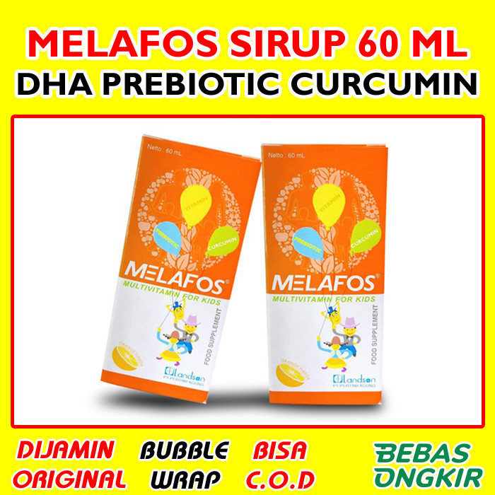 Jual Melafos Syrup Memperbaiki Nafsu Makan Rasa Jeruk Nya Enak 60 Ml ...