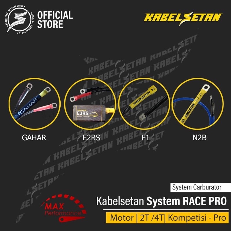 Jual KABEL SETAN SETT BUNDLE RACE PRO FULL KOMPETISI KARBURATOR ...