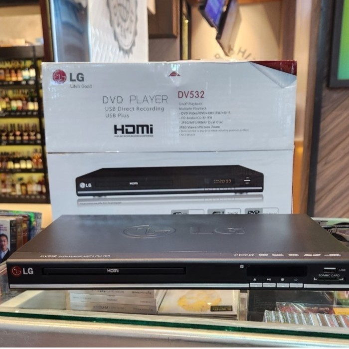 Jual DVD PLAYER LG DV-532 / PLAYER DVD , VCD , CD | Shopee Indonesia