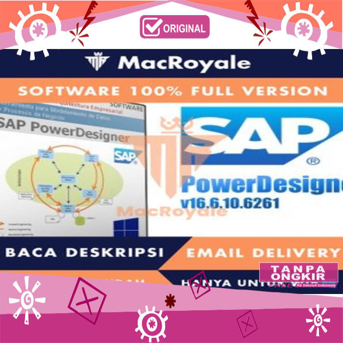 Jual Spypro / Sap Powerdesigner Lifetime Garansi Perangkat Lunak Perancangan Dan Pemodelan Data ...