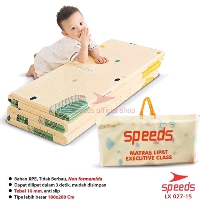 Jual Speeds Playmat Bayi Lipat Karpet Baby Matras Tikar Alas Tidur Bayi ...