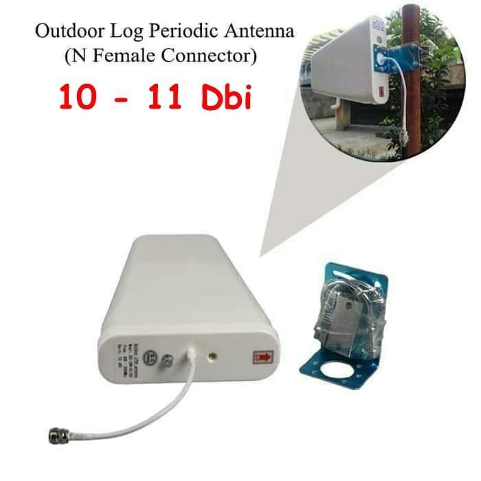 Jual Antena Signal Outdoor Periodic 9 - 11 Dbi Kabel 10 Meter N Male Female | Shopee Indonesia