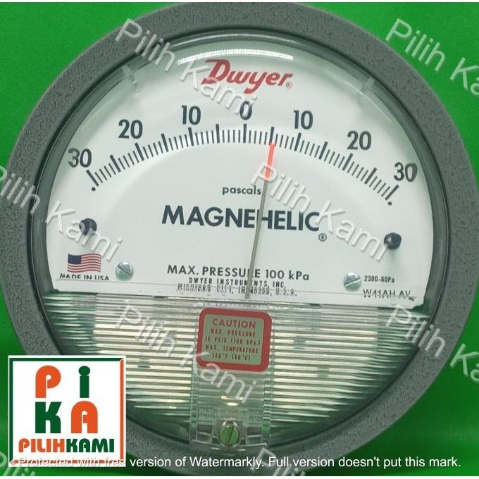 Jual Dwyer Magnehelic Differential Pressure Gages 2300-60Pa | Shopee Indonesia