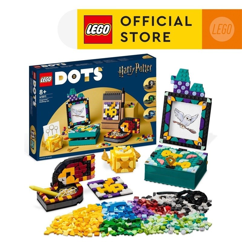 Jual LEGO DOTS 41811 Hogwarts Desktop Kit Building Toy Set (856 Pieces ...