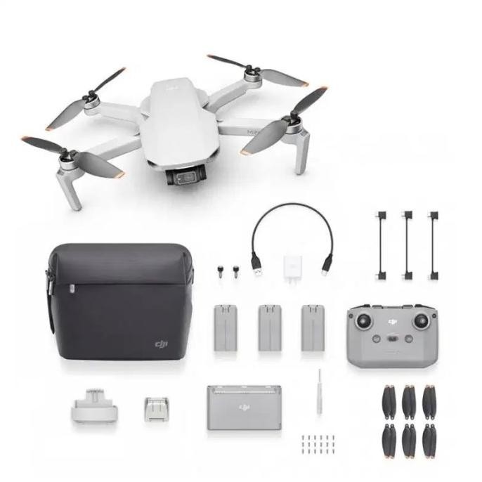 Jual Dji Mavicc Mini 2 Fly More Combo / Basic Ultralight Drone Camera ...