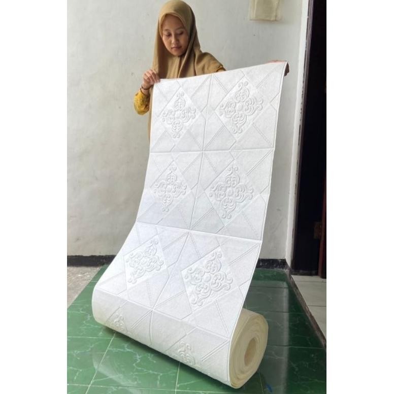 Jual "Harga Terbaik" Roll 5Meter Wallpaper Dinding dan Plafon 3D foam ...