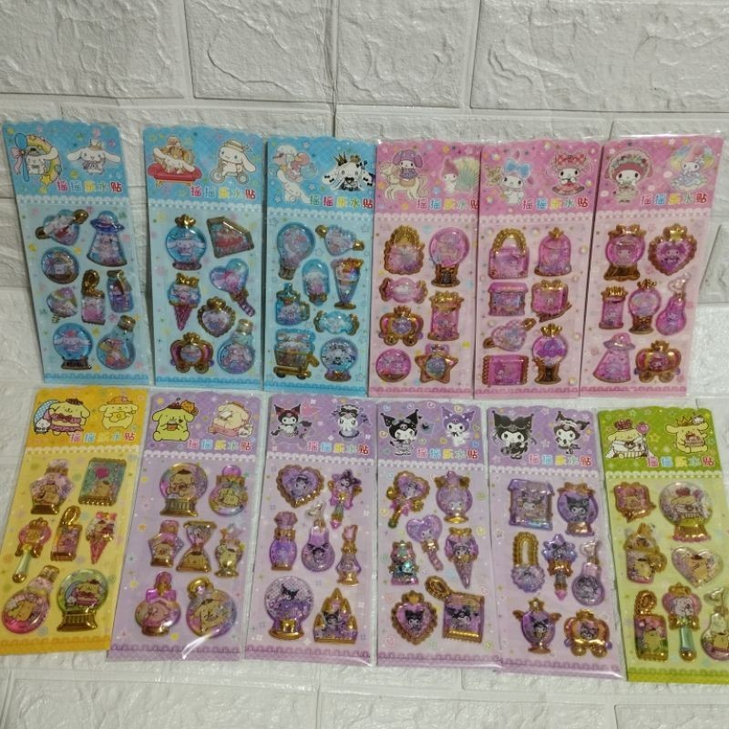 Jual sticker 3d timbul air sanrio | Shopee Indonesia