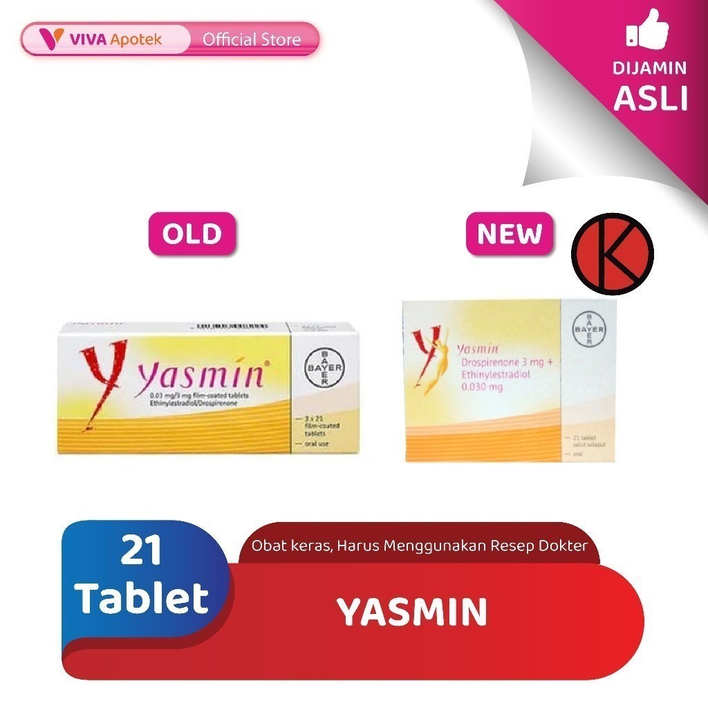 Jual Yasmin Box (21 Tablet) | Shopee Indonesia