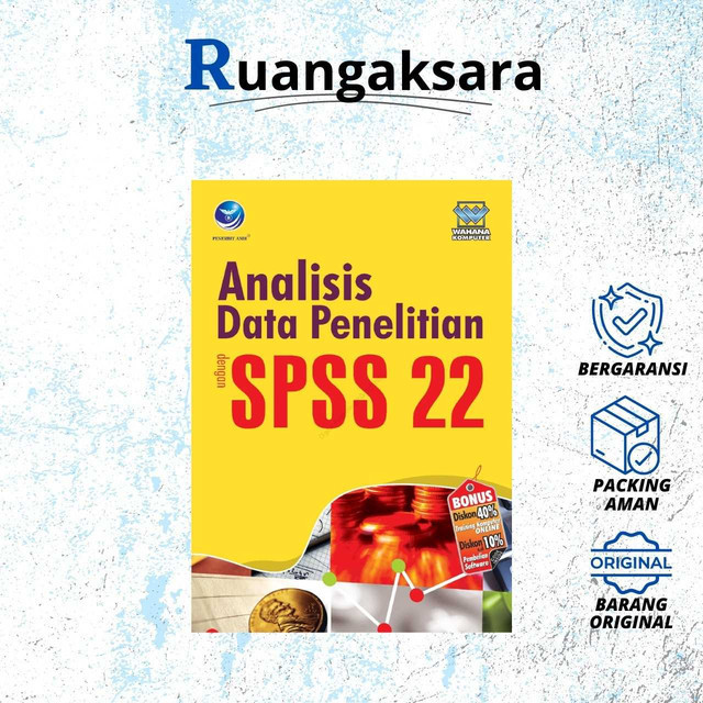 Jual Analisis Data Penelitian dengan SPSS 22 | Shopee Indonesia