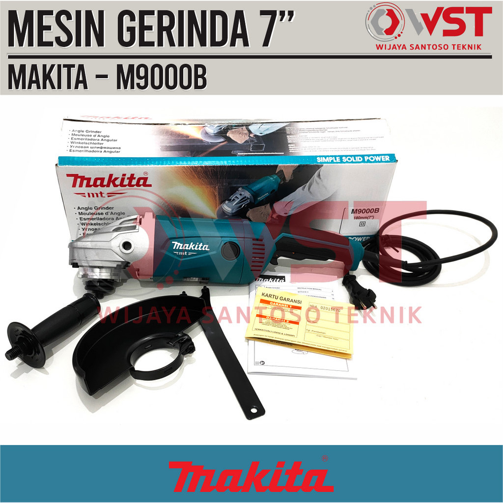 Jual Makita M9000B Mesin gerinda 7inch 7 inch 7" / M9000 B / M 9000 B ...